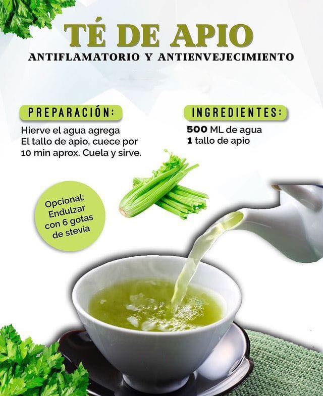 Té de Apio: Un Remedio Natural con Grandes Beneficios para la Salud - Wowug