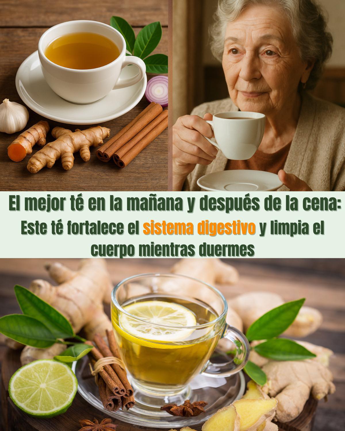 Té natural para tomar en ayunas y antes de dormir - Wowug