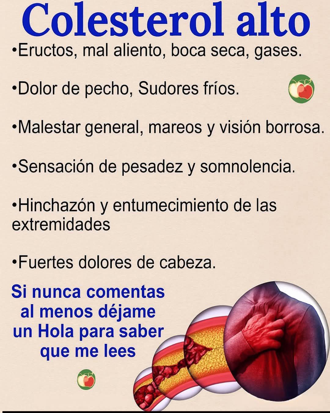SÍNTOMAS DEL COLESTEROL ALTO: SEÑALES QUE NO DEBES IGNORAR - Wowug